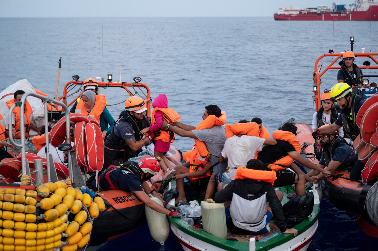 Ocean Viking assists countless boats in distress in the central ...